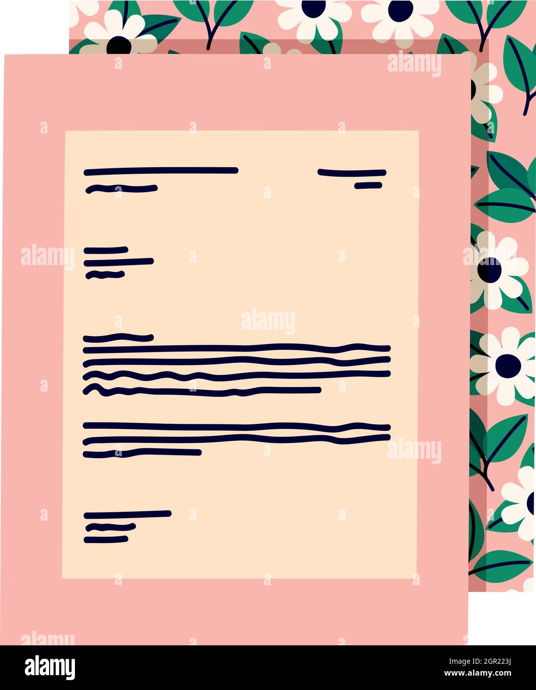 nice letter icon Stock Vector Image & Art - Alamy