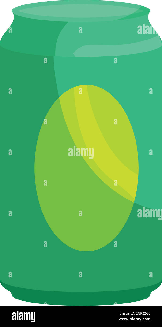 Green bottle can beer Stock Vector Images - Alamy