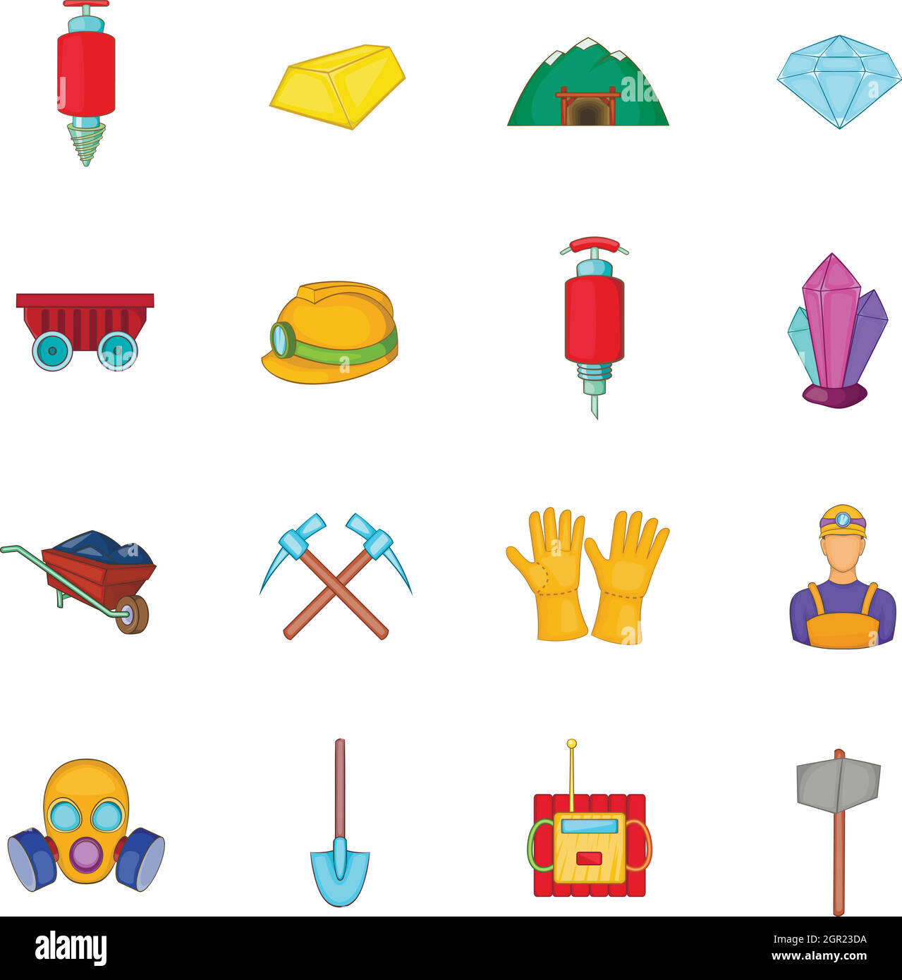 Mining production Cut Out Stock Images & Pictures - Alamy