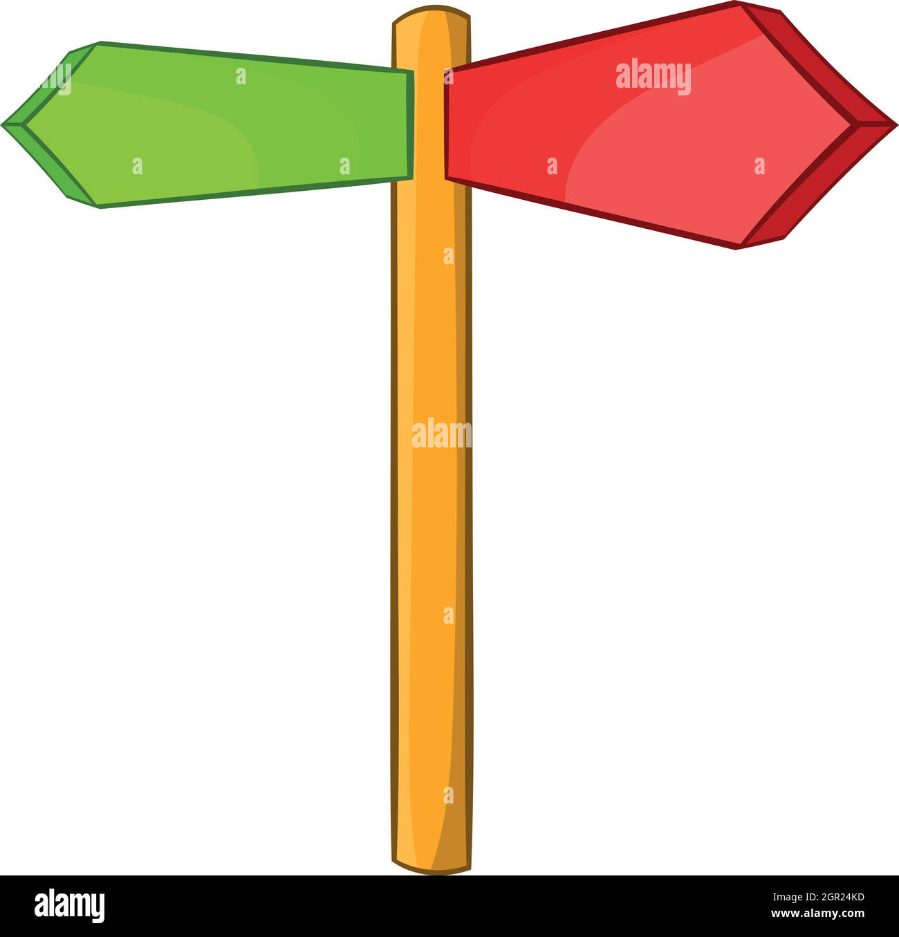 Road directional arrow in Stock Vector Images - Alamy