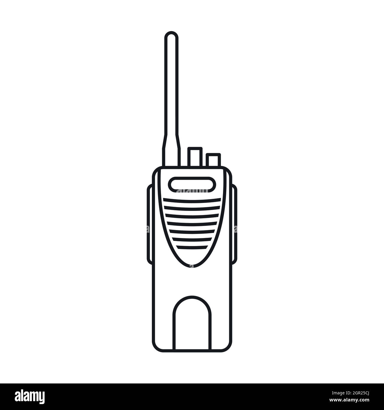 Radio transmitter icon, outline style Stock Vector Image & Art - Alamy