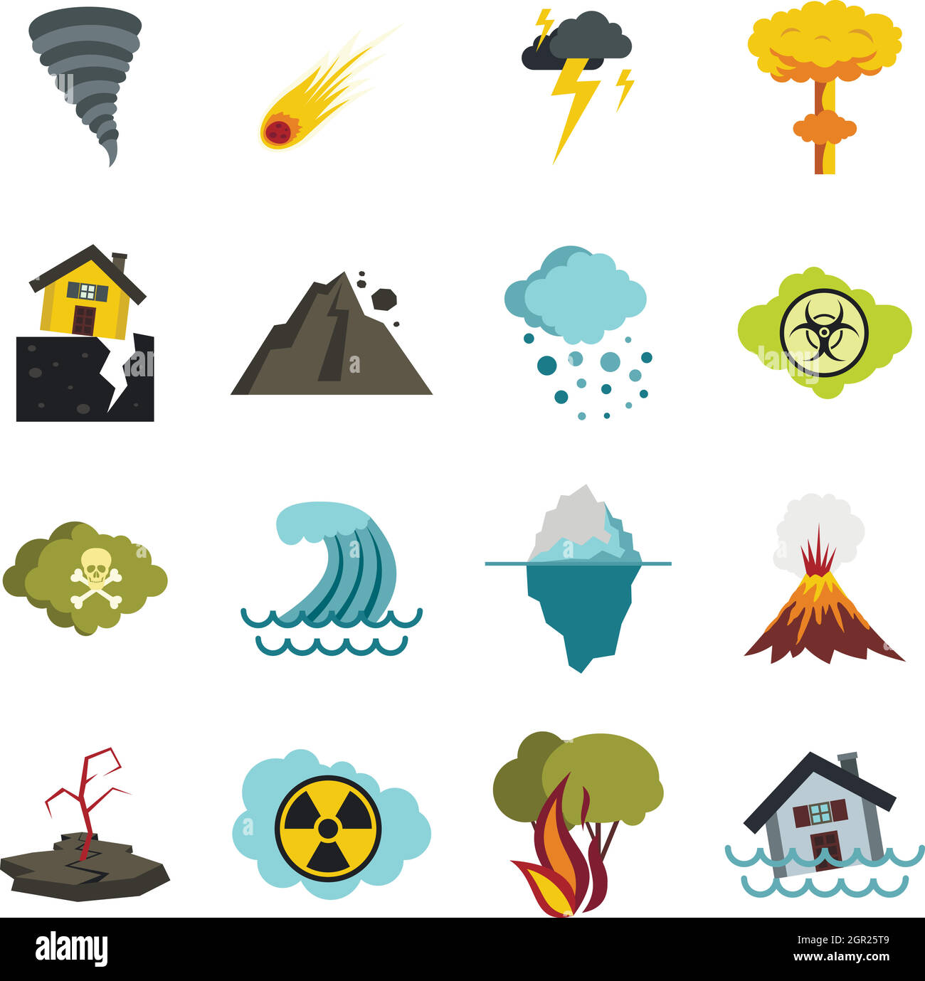 Icons natural Cut Out Stock Images & Pictures - Alamy