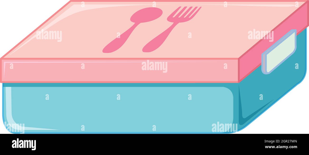 Cartoon lunch box Stock Vector Images - Alamy