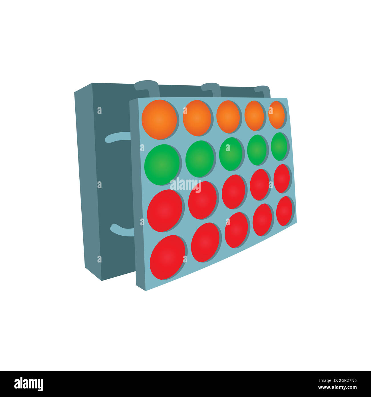 Start lights in race icon, cartoon style Stock Vector Image & Art - Alamy