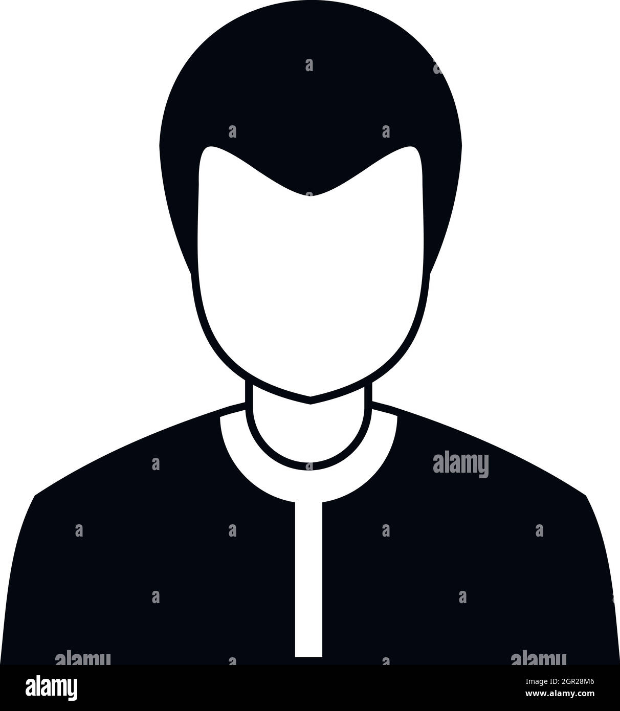 Man icon, simple style Stock Vector Image & Art - Alamy