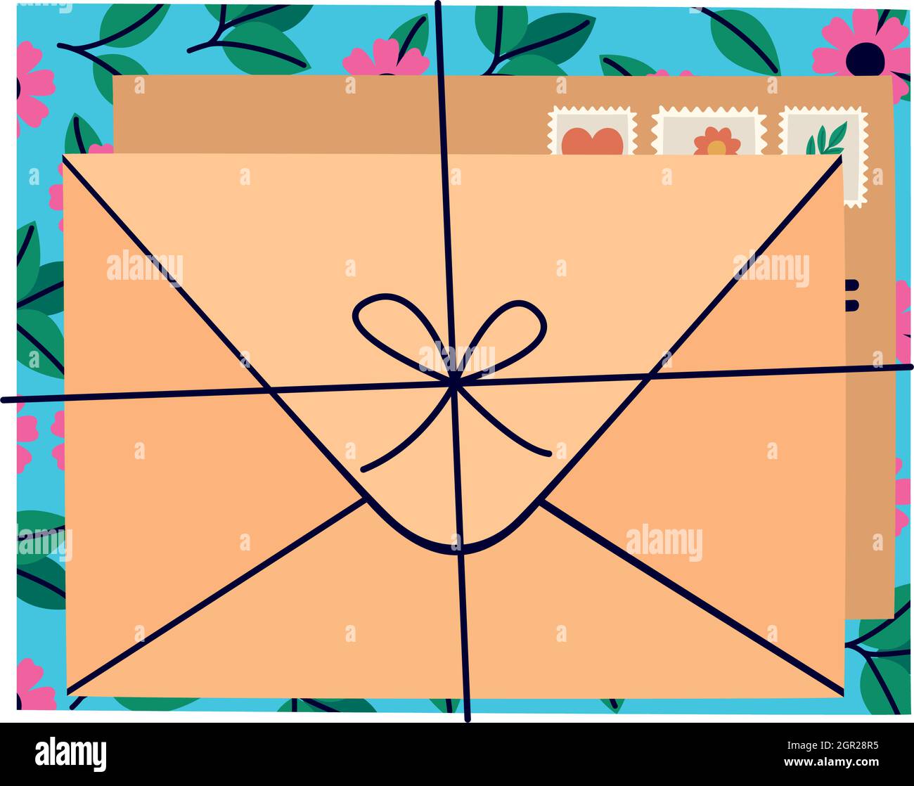 beautiful envelopes design Stock Vector Image & Art - Alamy