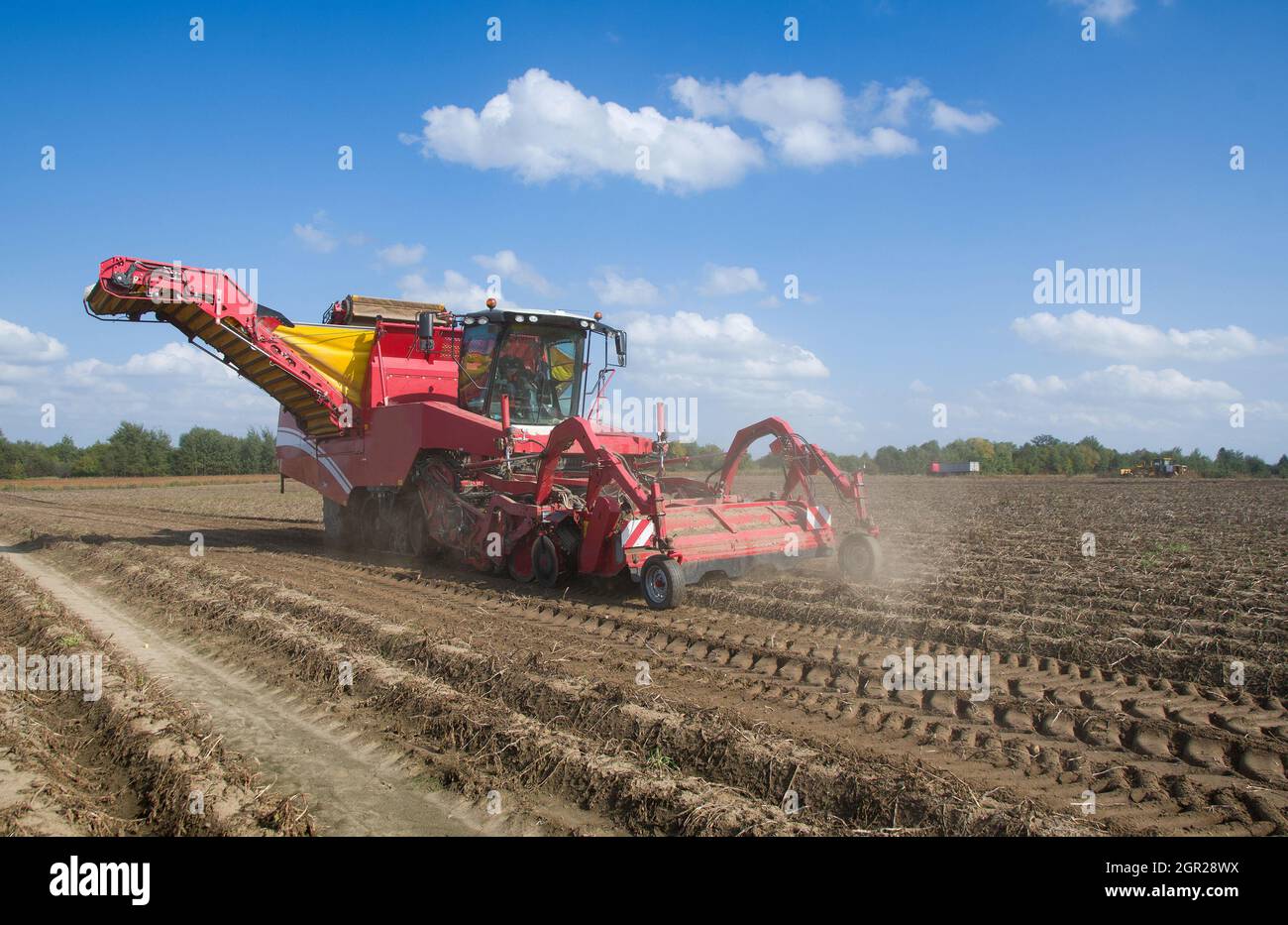 Potato harvester machine on hi-res stock photography and images - Alamy