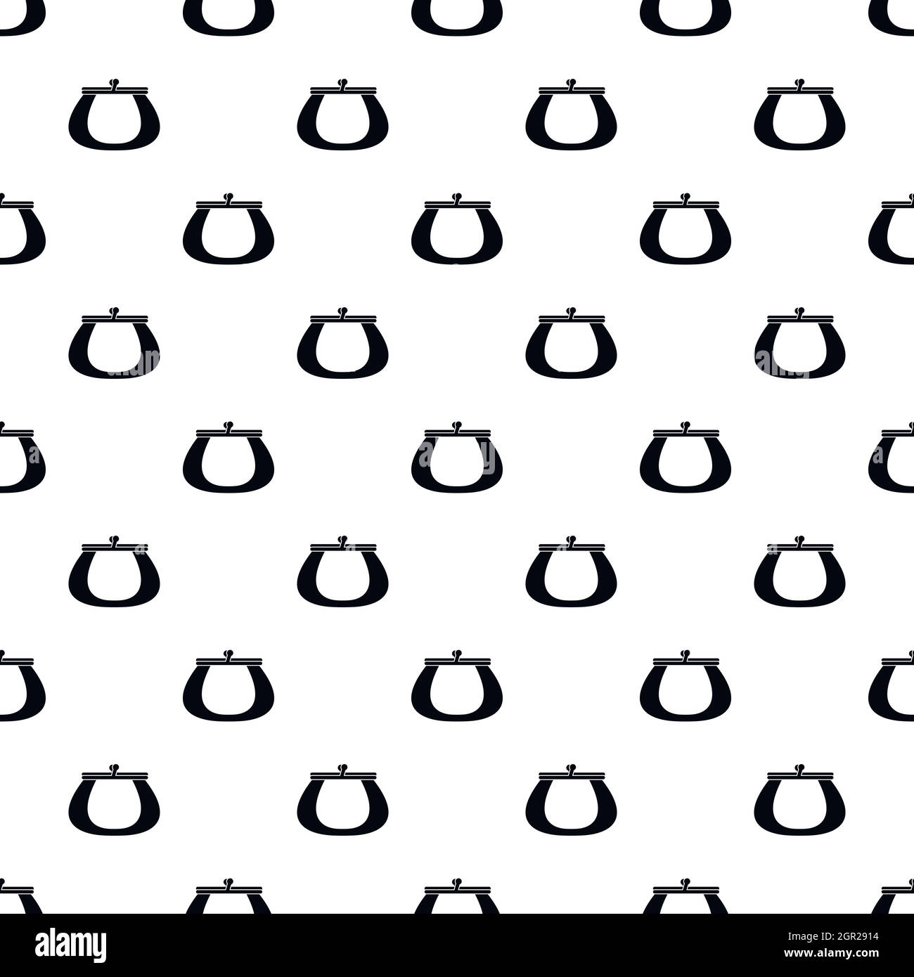 Purse pattern, simple style Stock Vector Image & Art - Alamy