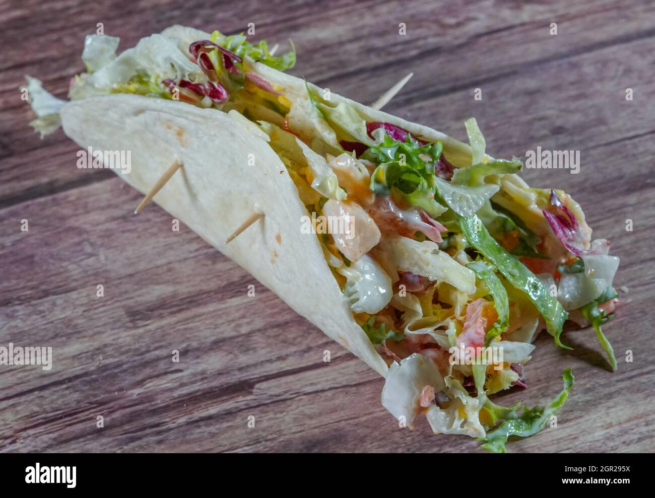 Wrap is a variant of the taco or burrito that includes sandwich ...