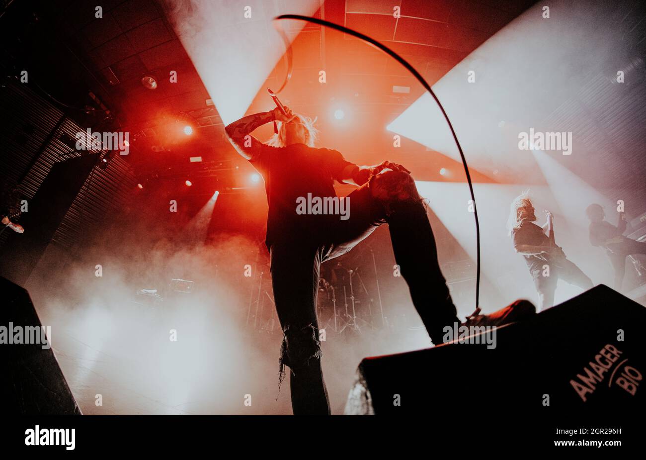 Copenhagen, Denmark. 18th, September 2021. The Danish metal band Cabal ...