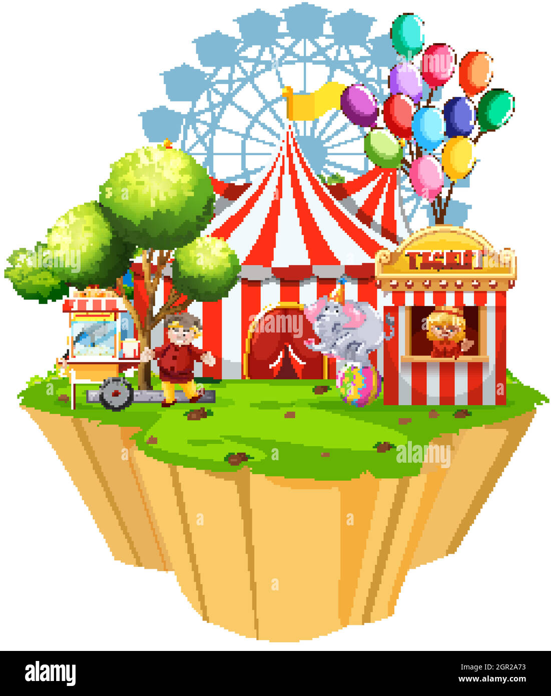 Living with people Stock Vector Images - Alamy