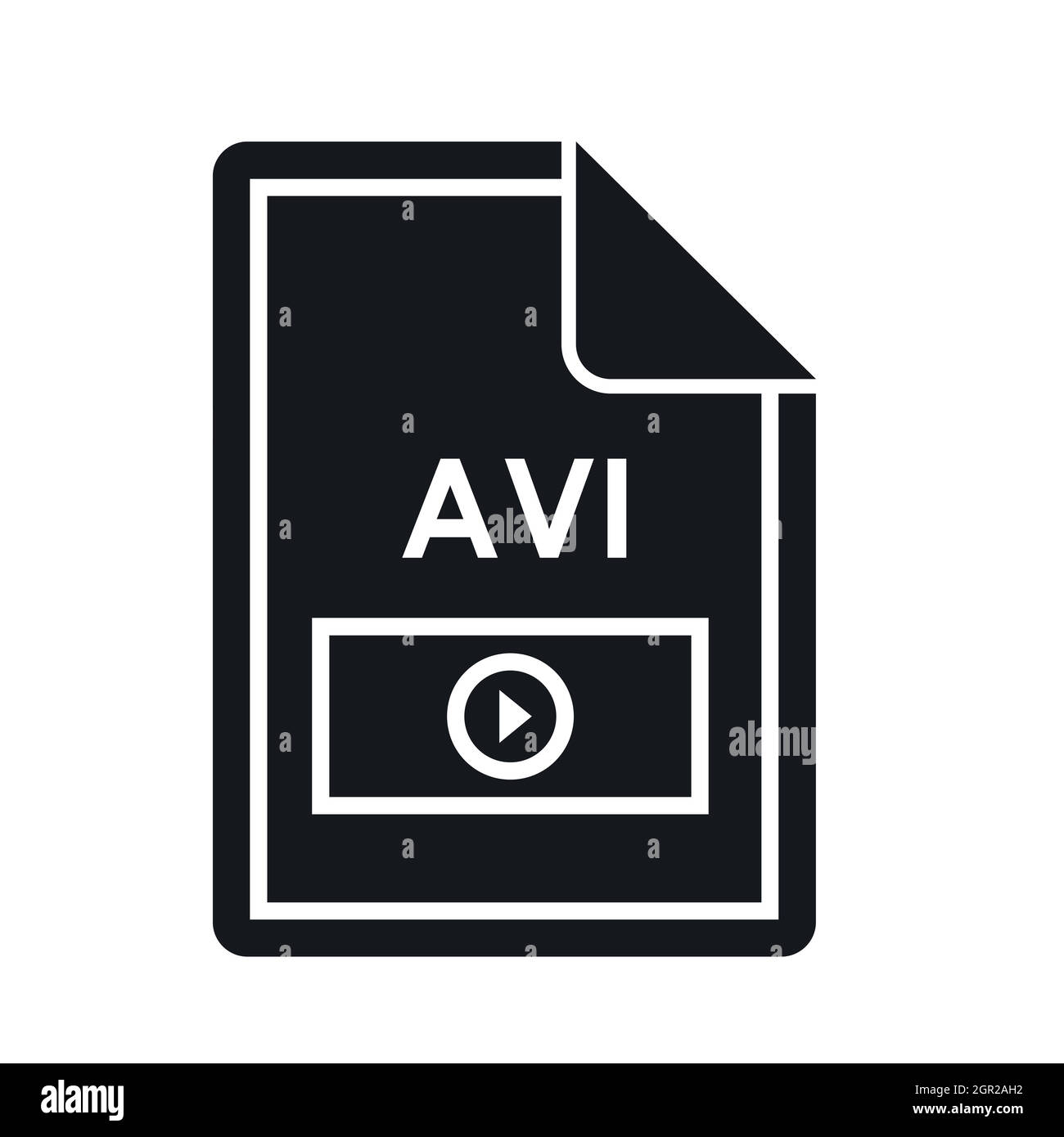 File AVI icon, simple style Stock Vector Image & Art - Alamy