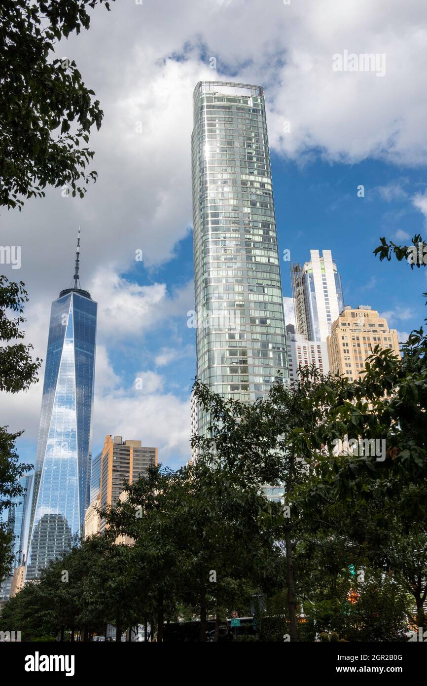 Nyc wtc towers hi-res stock photography and images - Alamy