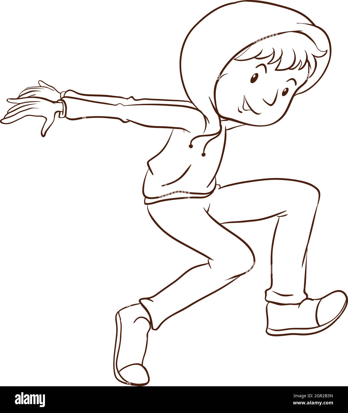 A plain drawing of a dancer Stock Vector Image & Art - Alamy