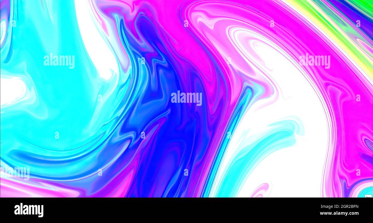 Colorful paint mix with gradient vivid colors Stock Photo - Alamy