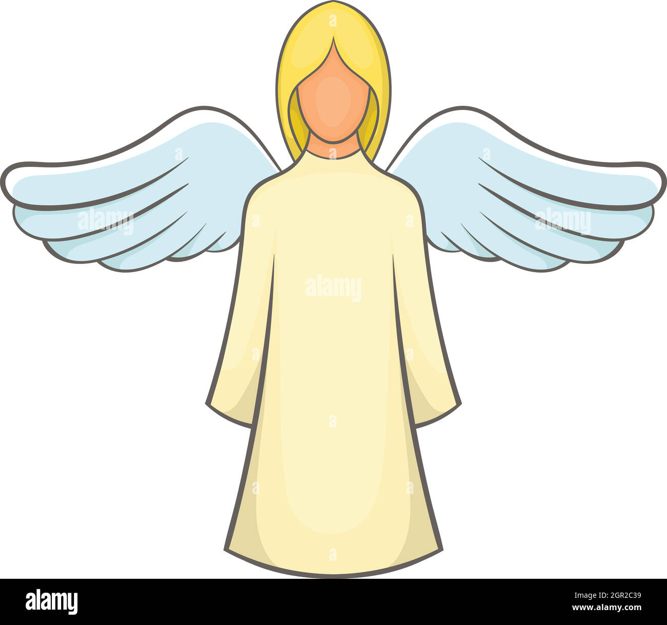 Angel in heaven Stock Vector Images - Alamy