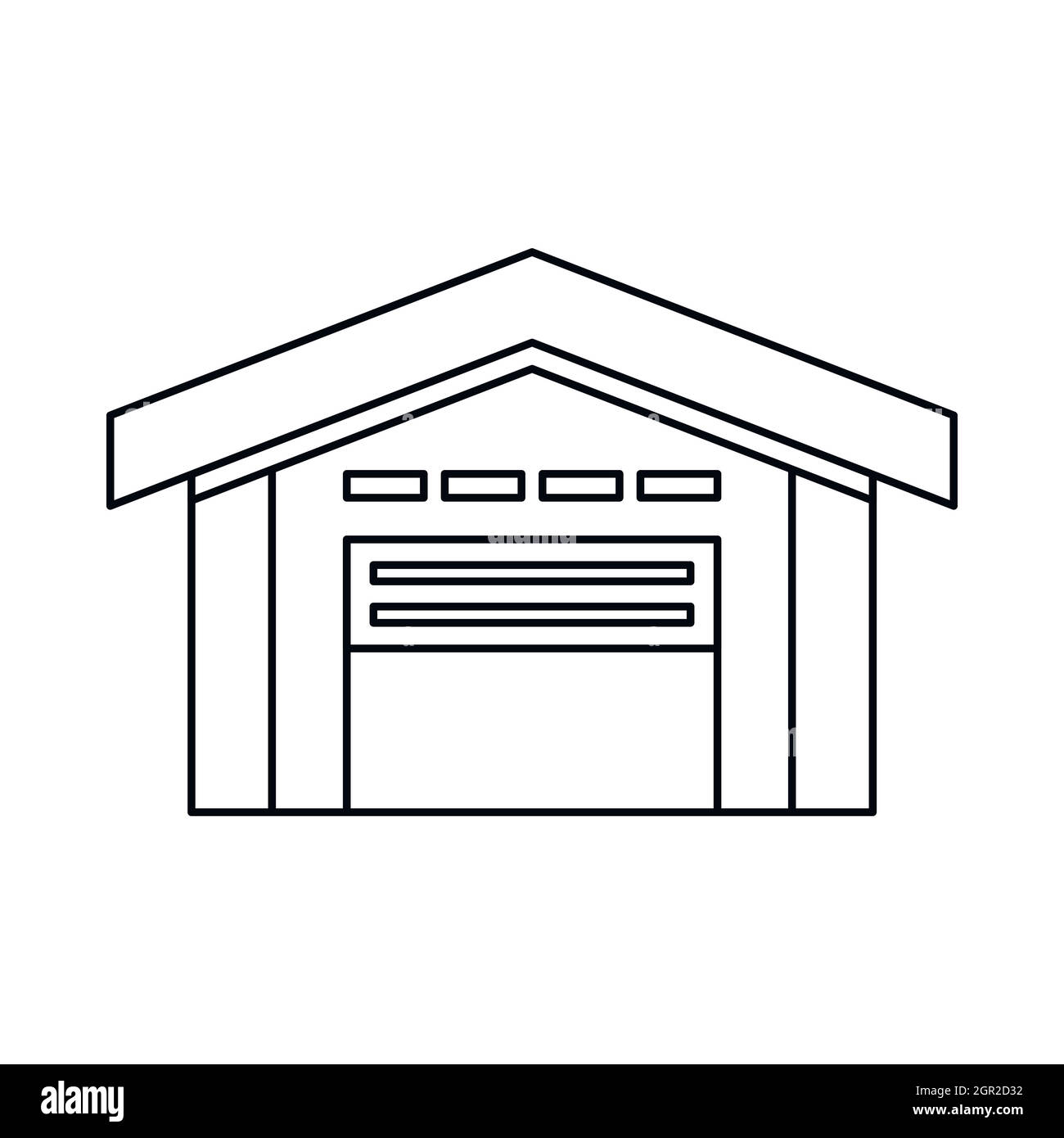 Iron warehouse Cut Out Stock Images & Pictures - Alamy