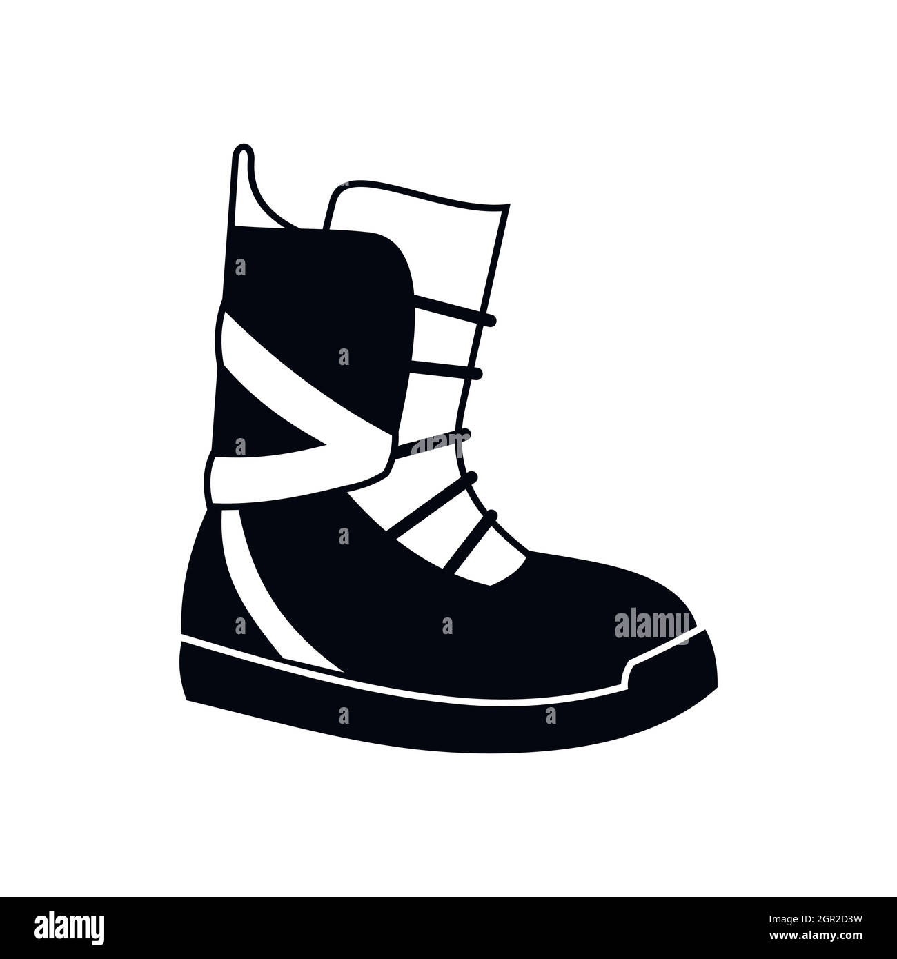 Site safety boot sign Cut Out Stock Images & Pictures - Alamy