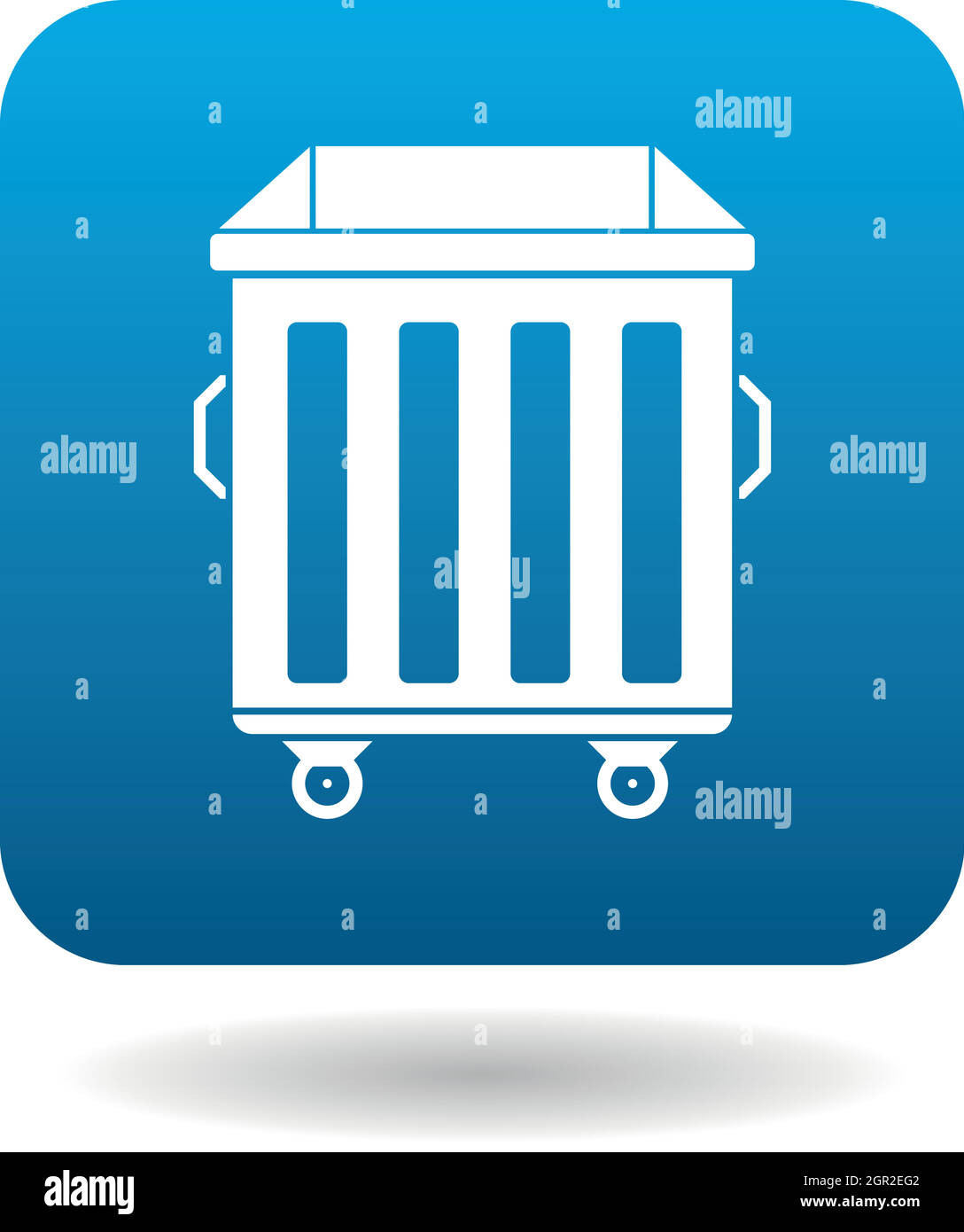 Waste garbage street in Stock Vector Images - Alamy