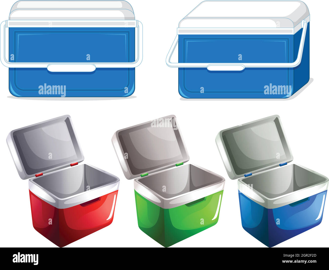 Set of ice container Stock Vector Image & Art - Alamy