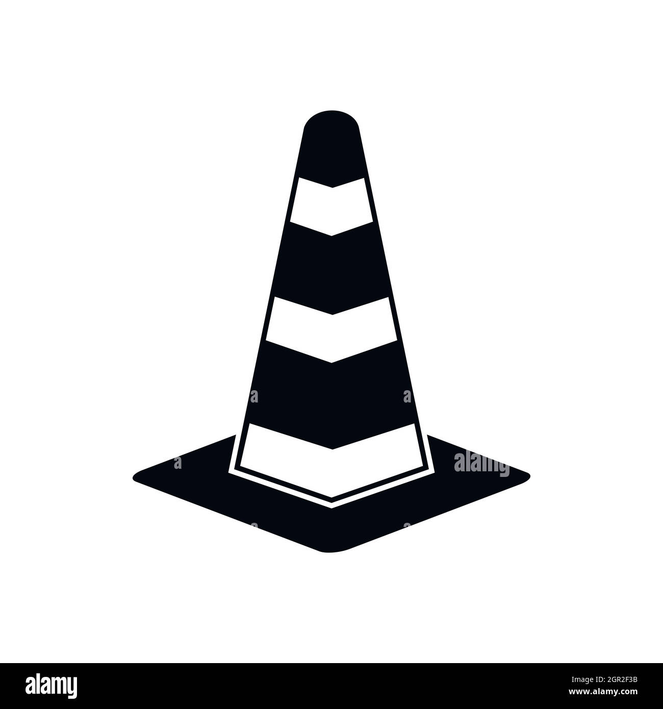 Traffic cone icon, simple style Stock Vector Image & Art - Alamy