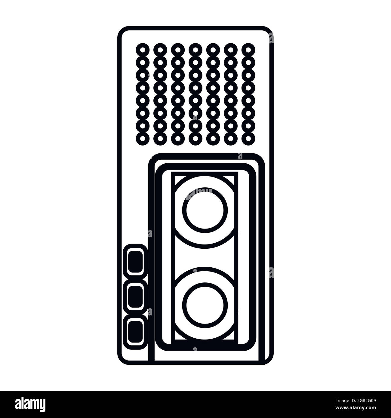 News icon outline vector Cut Out Stock Images & Pictures - Alamy