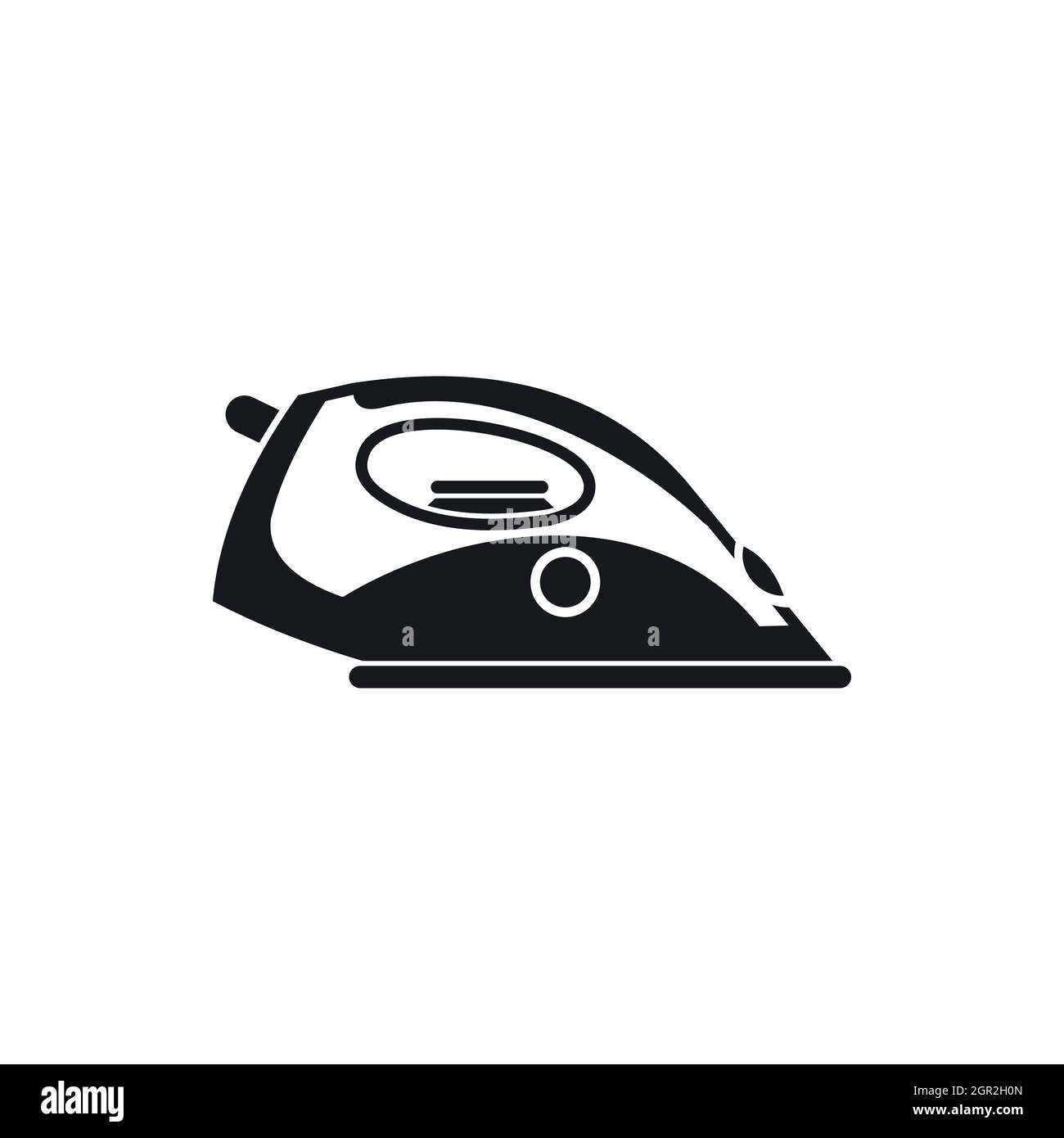 Iron icon, simple style Stock Vector Image & Art - Alamy