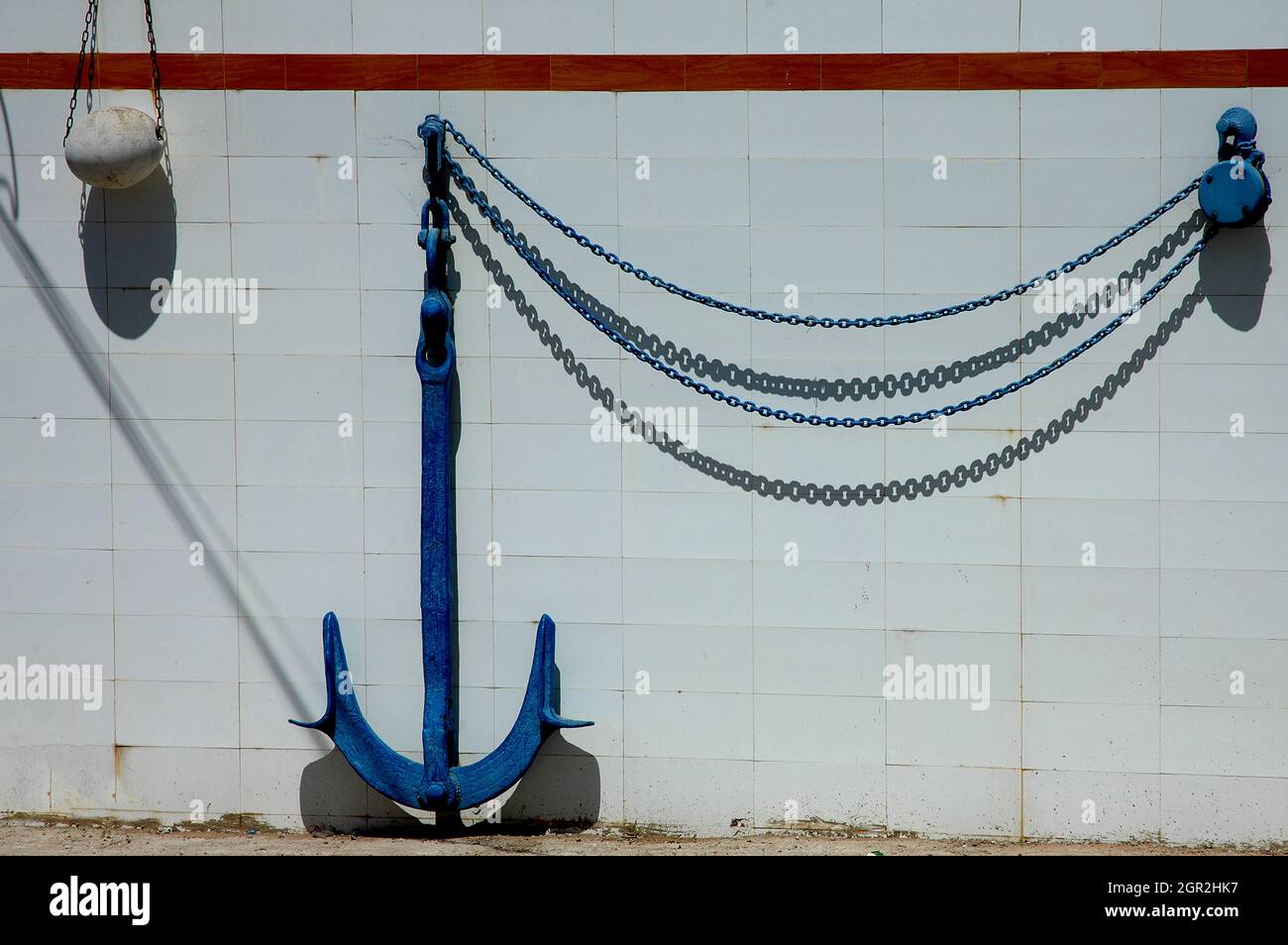 The blue lagoon of Moulay Bousselham in Morocco Stock Photo - Alamy