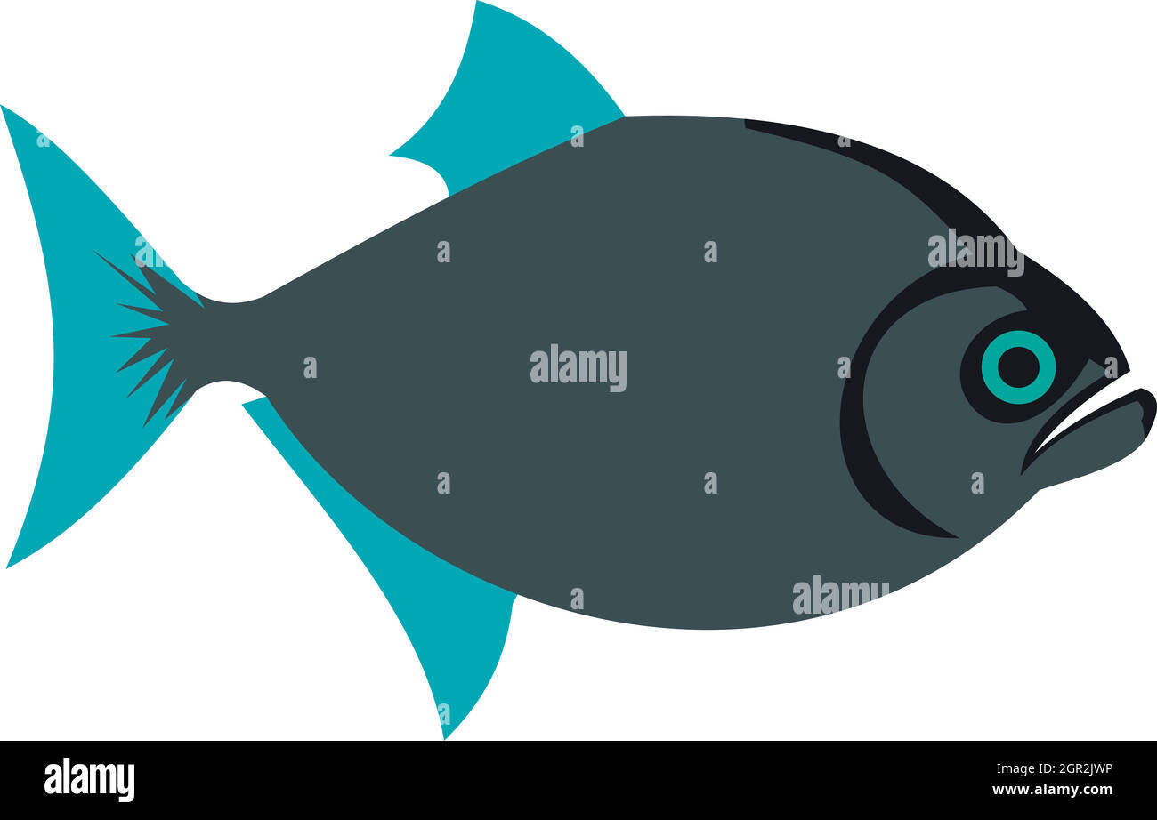 Beautiful tropical fish in Stock Vector Images - Alamy