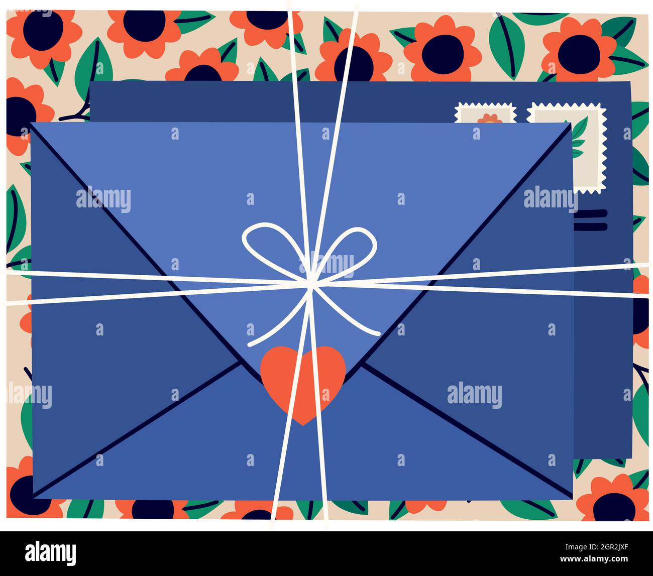 beautiful envelopes icon Stock Vector Image & Art - Alamy