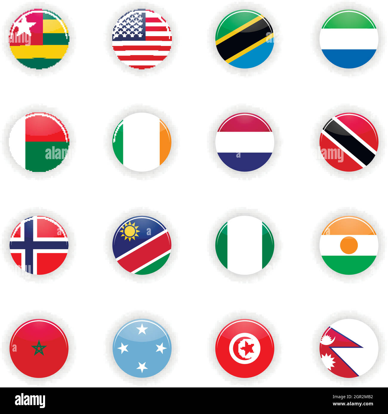 Ireland map flags hi-res stock photography and images - Alamy