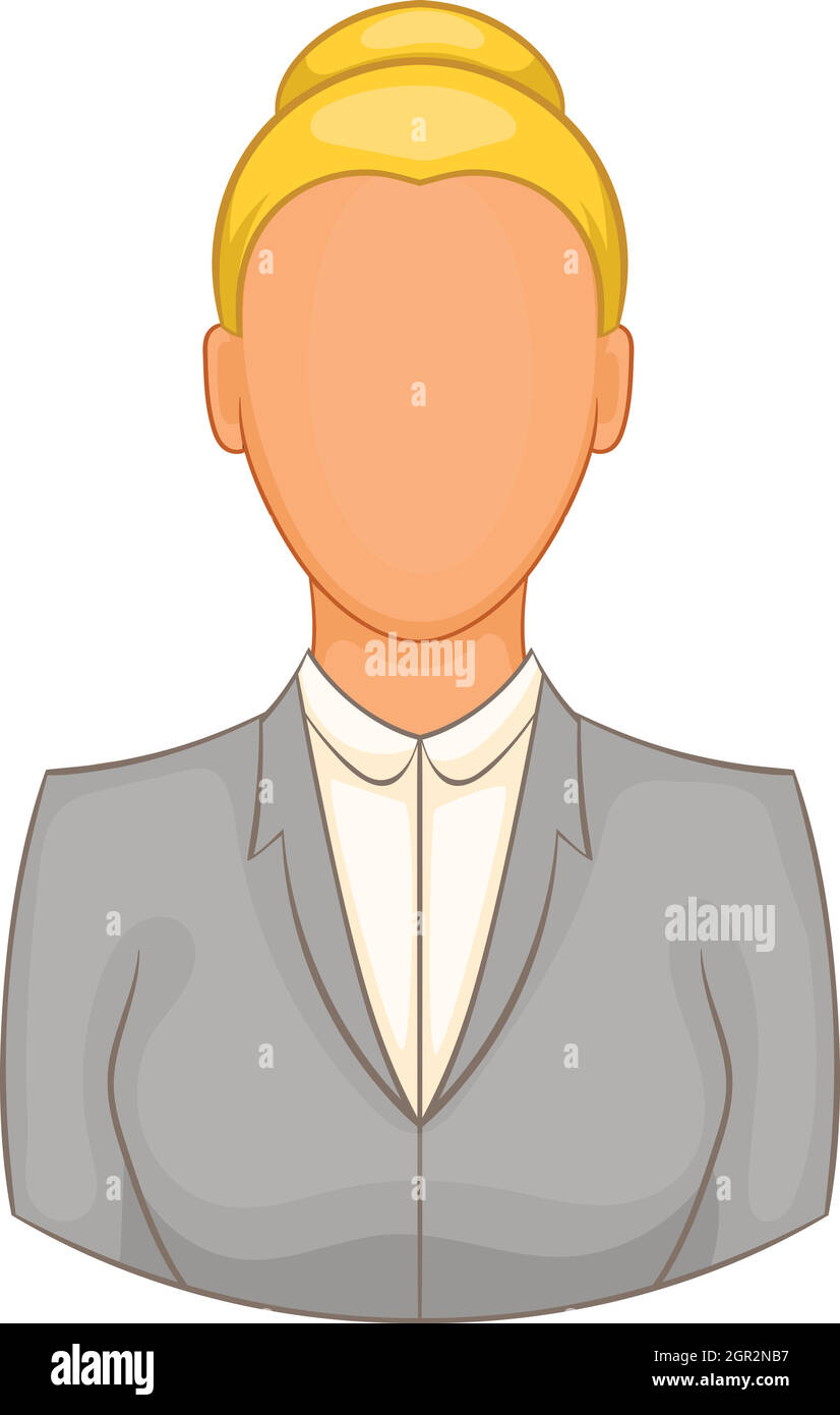 Female manager standing in Stock Vector Images - Alamy