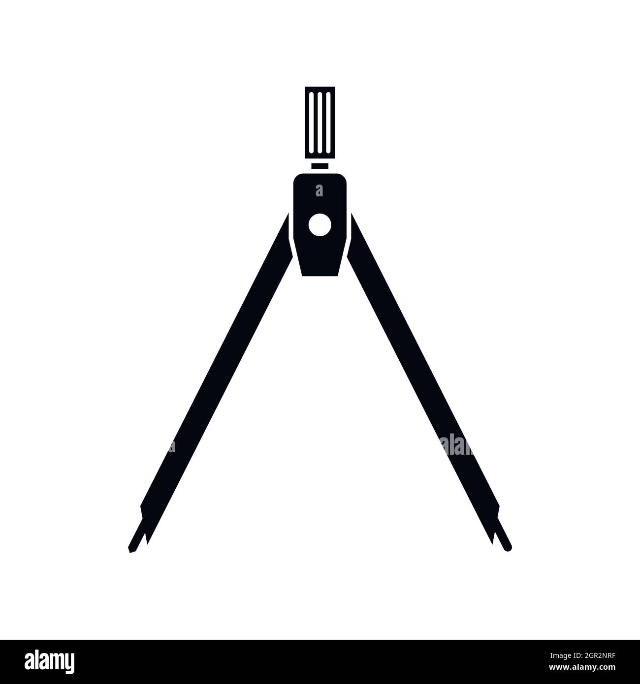 Stationery compass illustration vector Cut Out Stock Images & Pictures ...