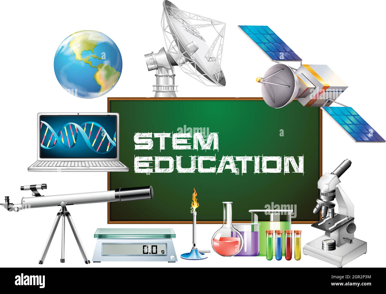 Different stem hi-res stock photography and images - Alamy