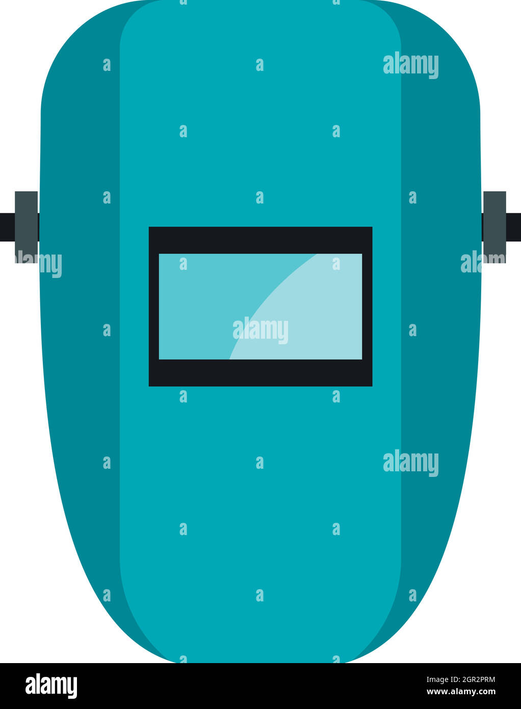 Welder mask icon, flat style Stock Vector Image & Art - Alamy