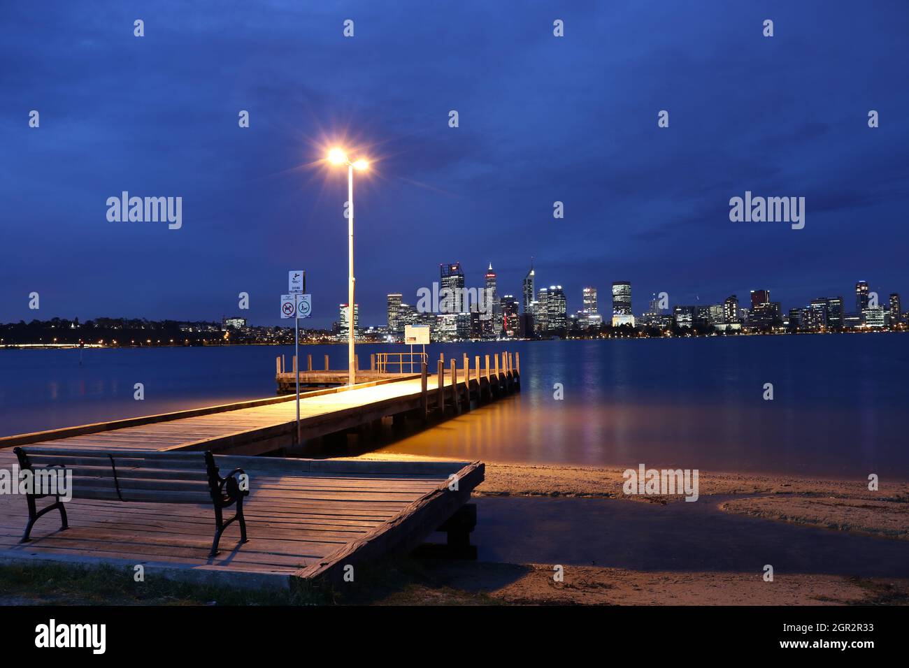 Perth beach skyline hi-res stock photography and images - Alamy