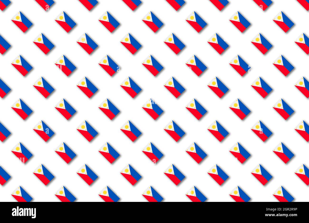 Seamless pattern of flags in diagonal rows on a white background Stock ...