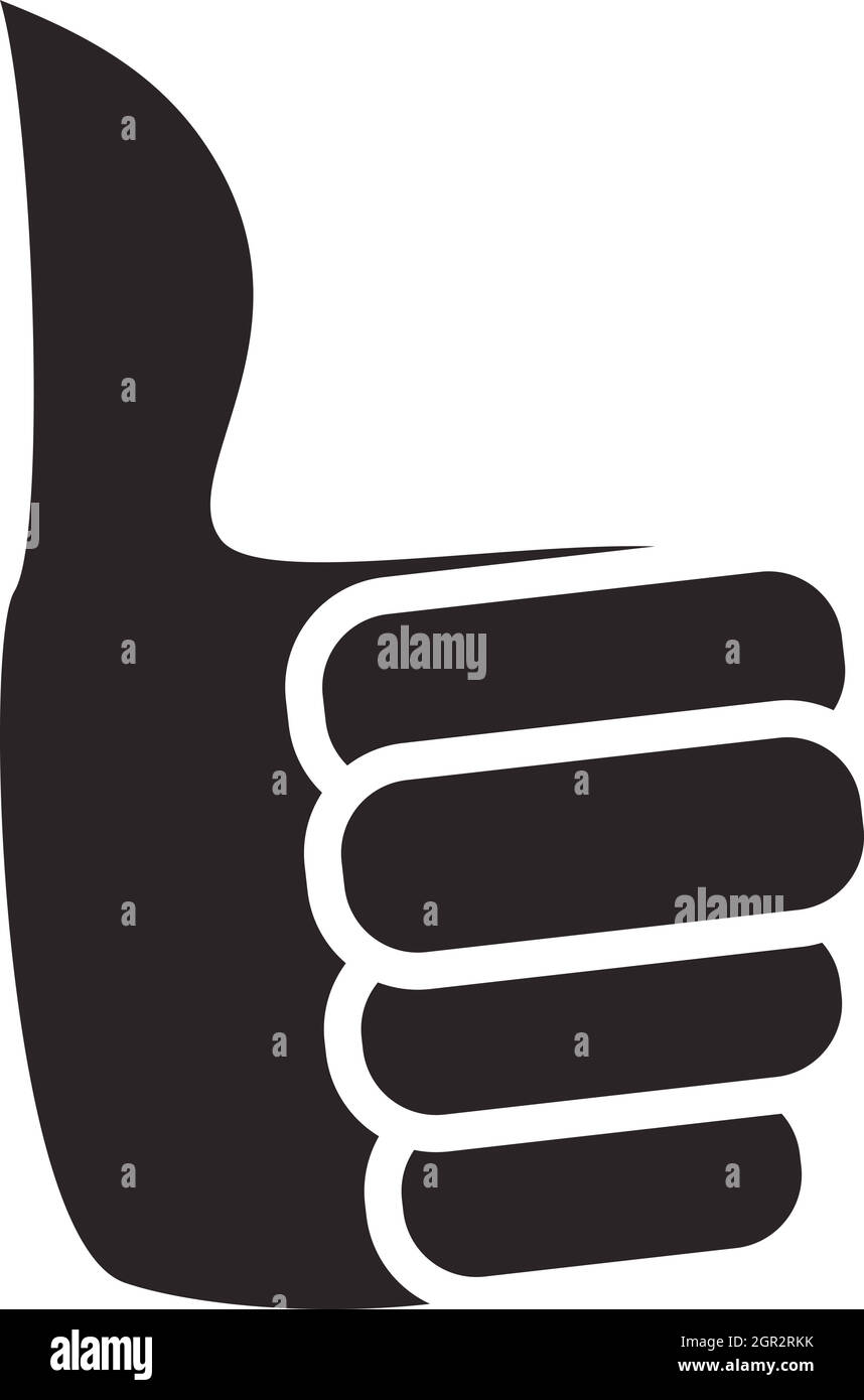 Hand thumb up icon hi-res stock photography and images - Alamy