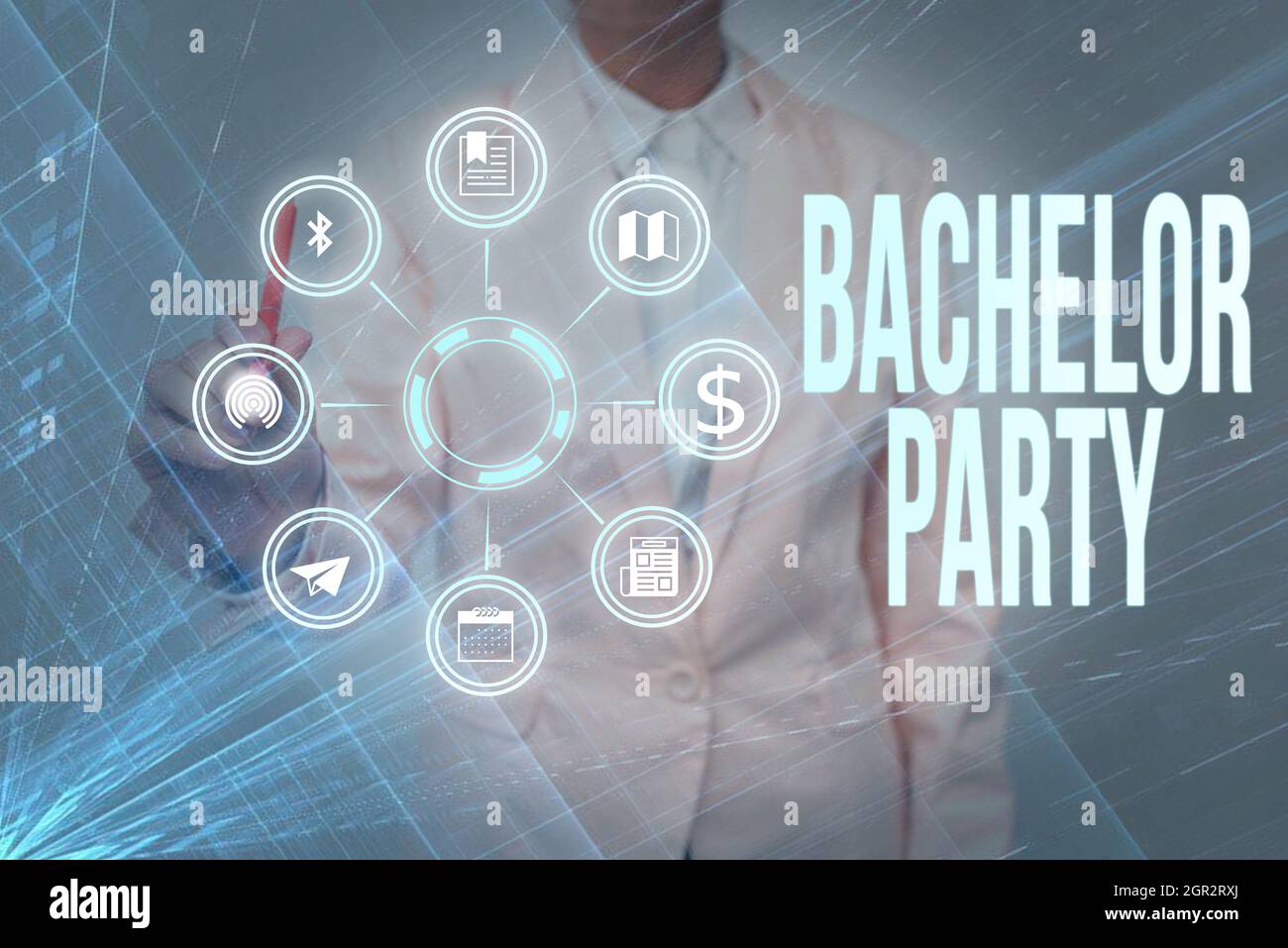 Text caption presenting Bachelor Party. Business approach Party given ... Text caption presenting Bachelor Party. Business approach Party given ...