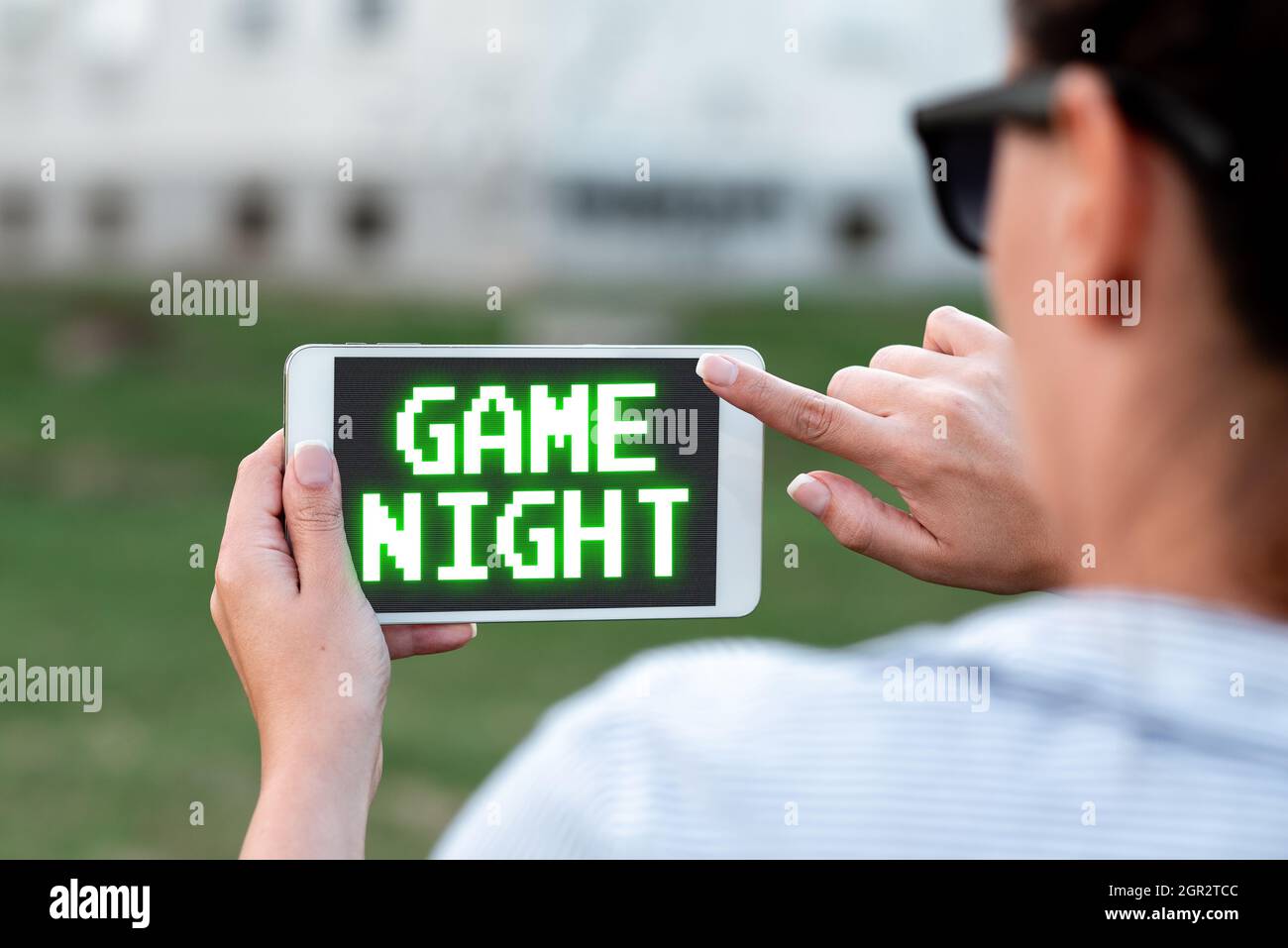 Conceptual display Game Night. Business concept usually its called on ...