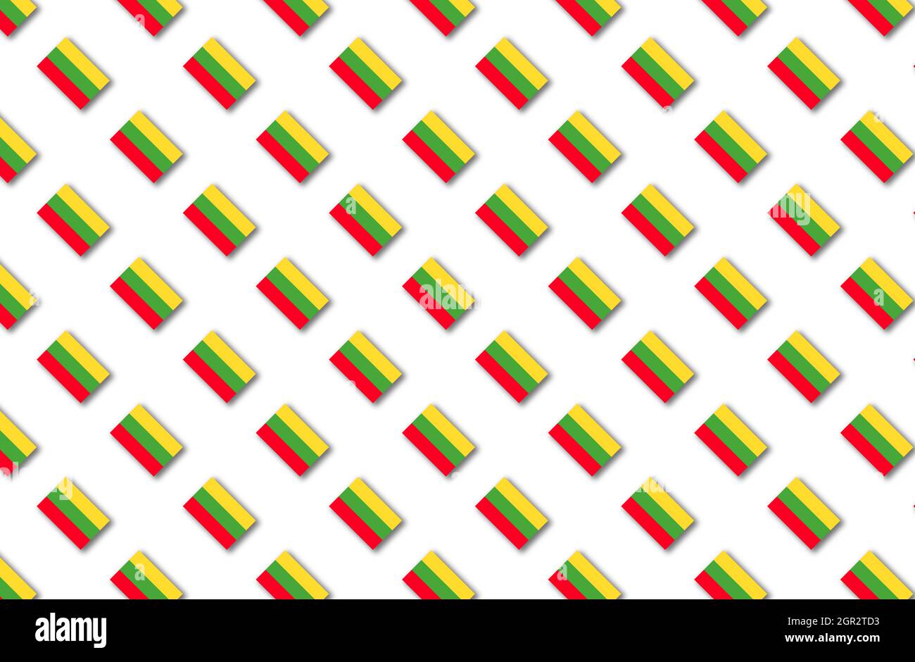 Seamless pattern of flags in diagonal rows on a white background Stock ...