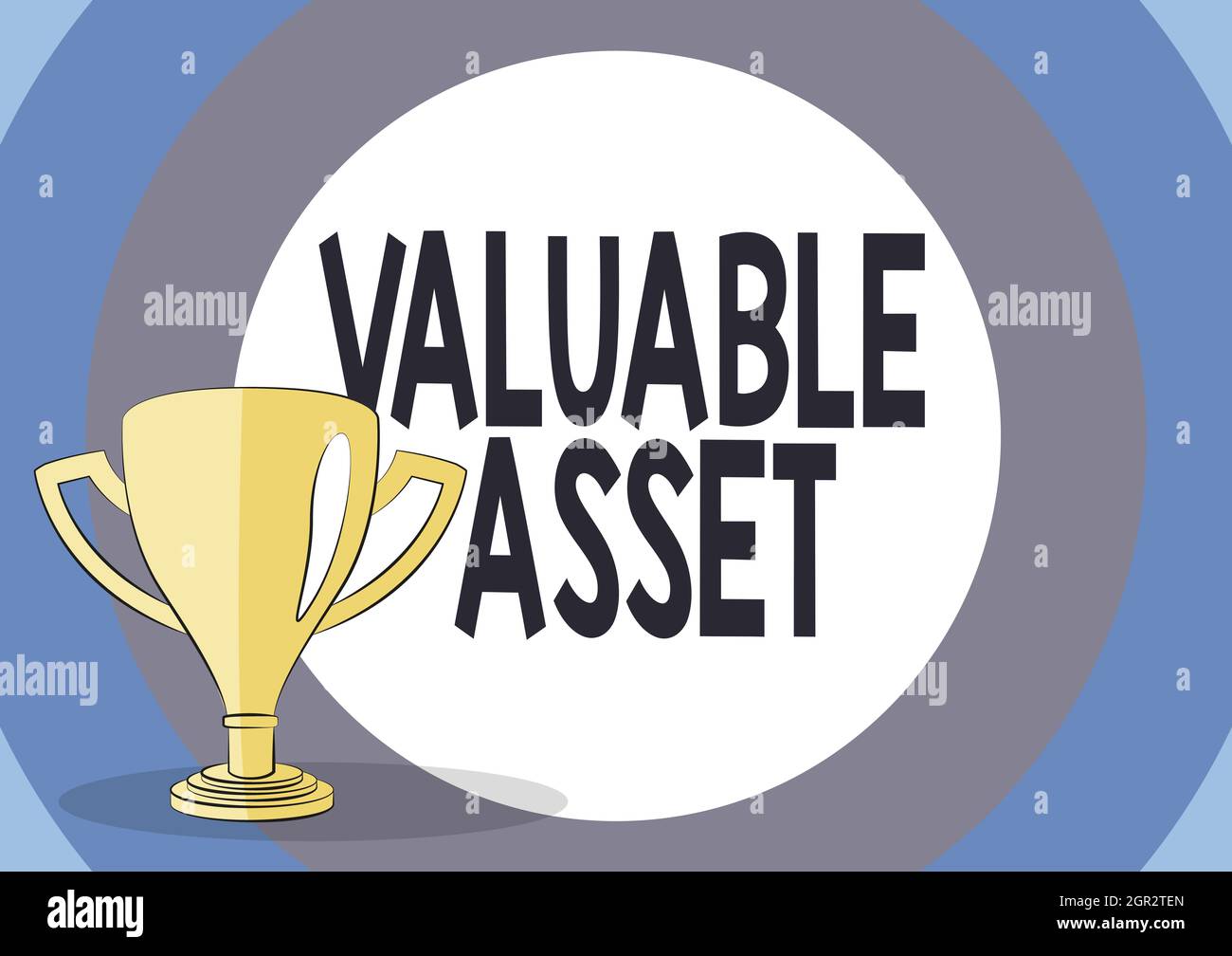 Sign displaying Valuable Asset. Business idea Your most valuable asset ...