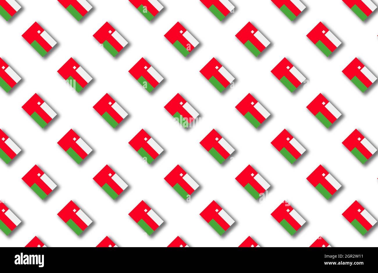 Seamless pattern of flags in diagonal rows on a white background Stock ...
