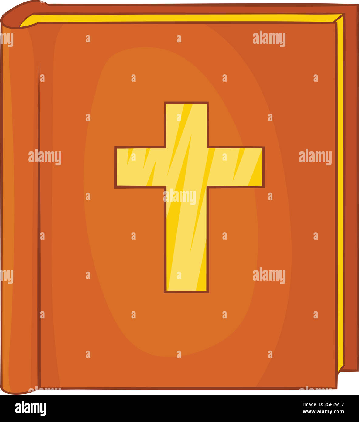 Bible icon in cartoon style Stock Vector Image & Art - Alamy