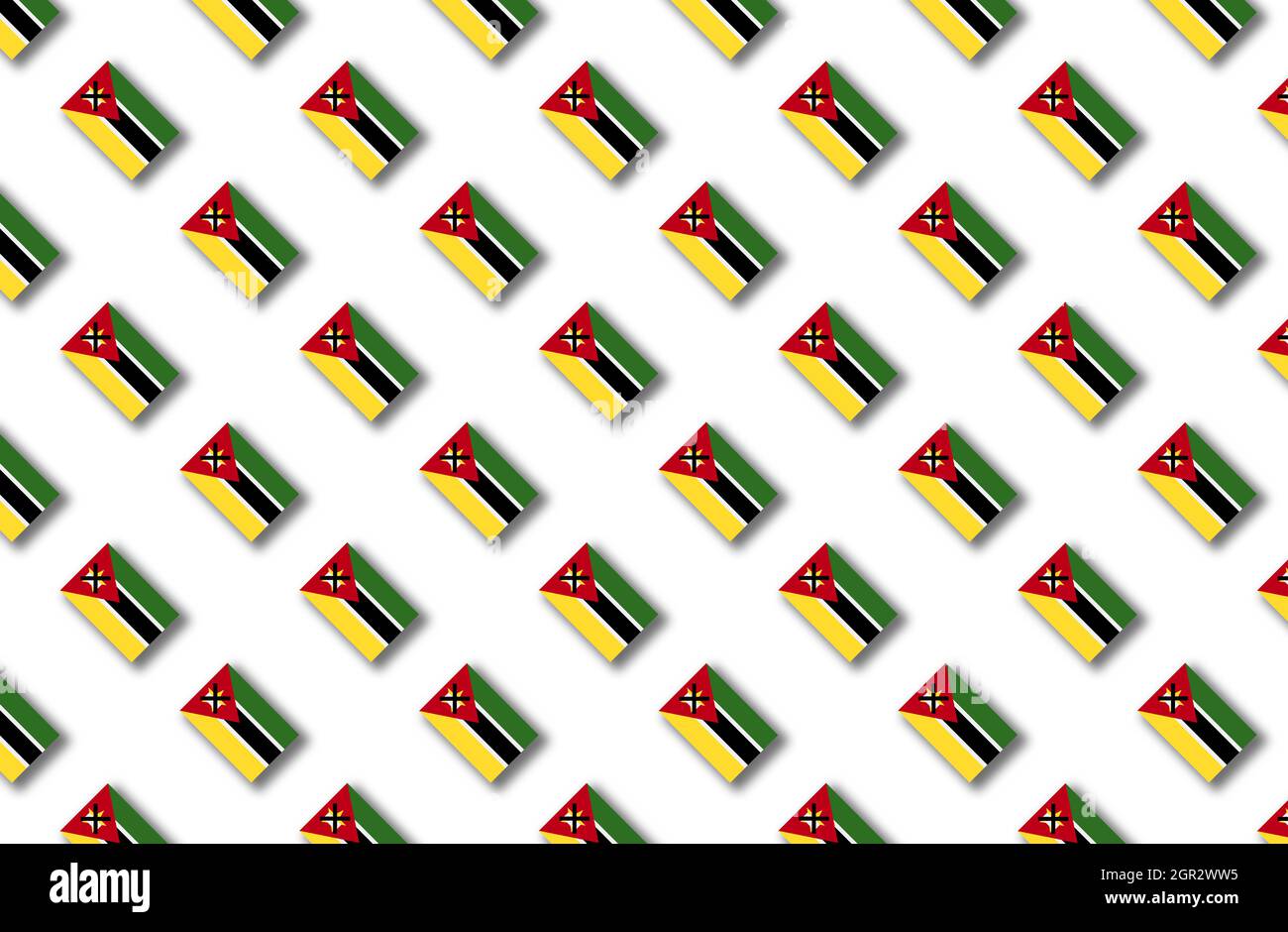 Seamless pattern of flags in diagonal rows on a white background Stock ...