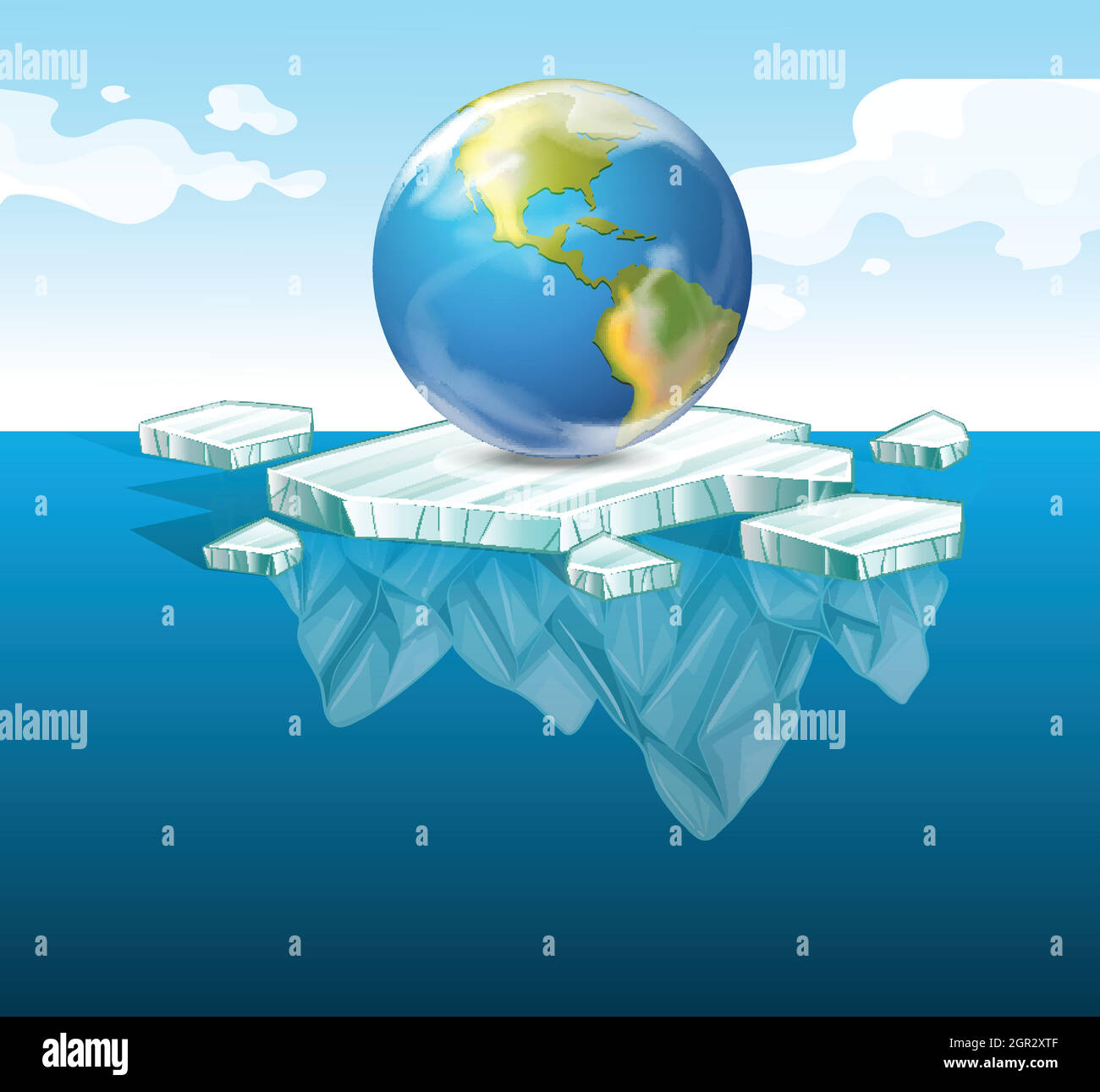 Water on earth Stock Vector Images - Alamy