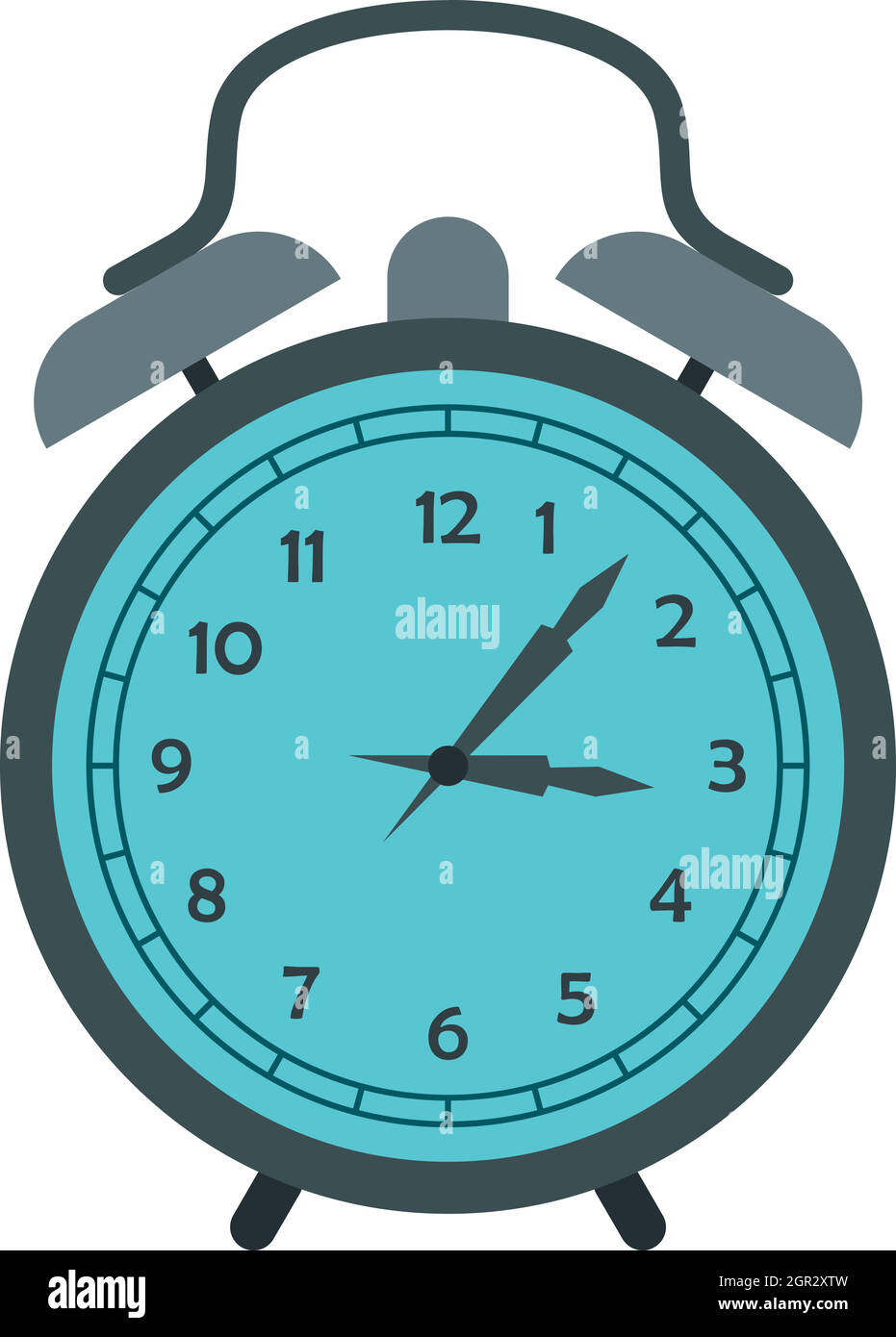 Vector clock icon in Stock Vector Images - Alamy