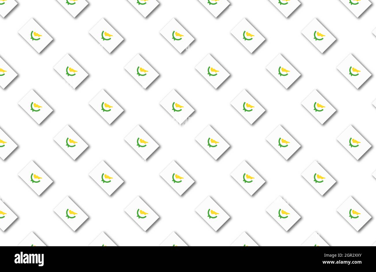 Illustration with Cyprus flag seamless patterns - background or ...