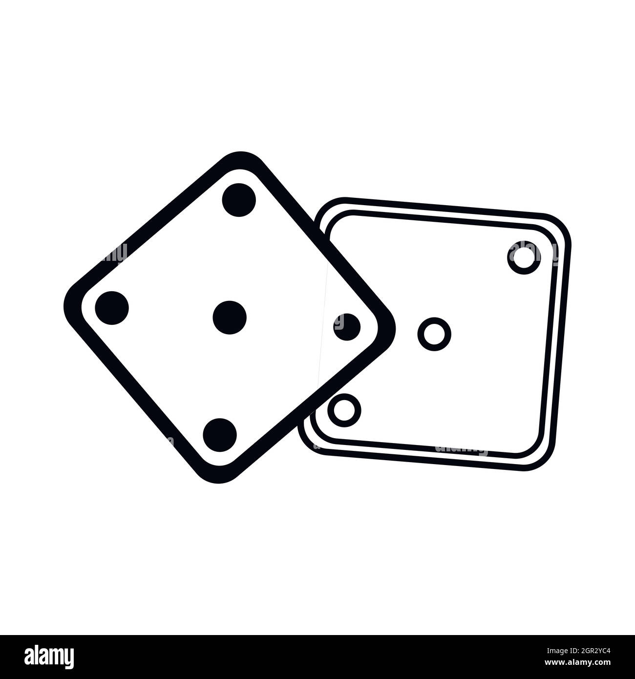 Dice vector hi-res stock photography and images - Alamy