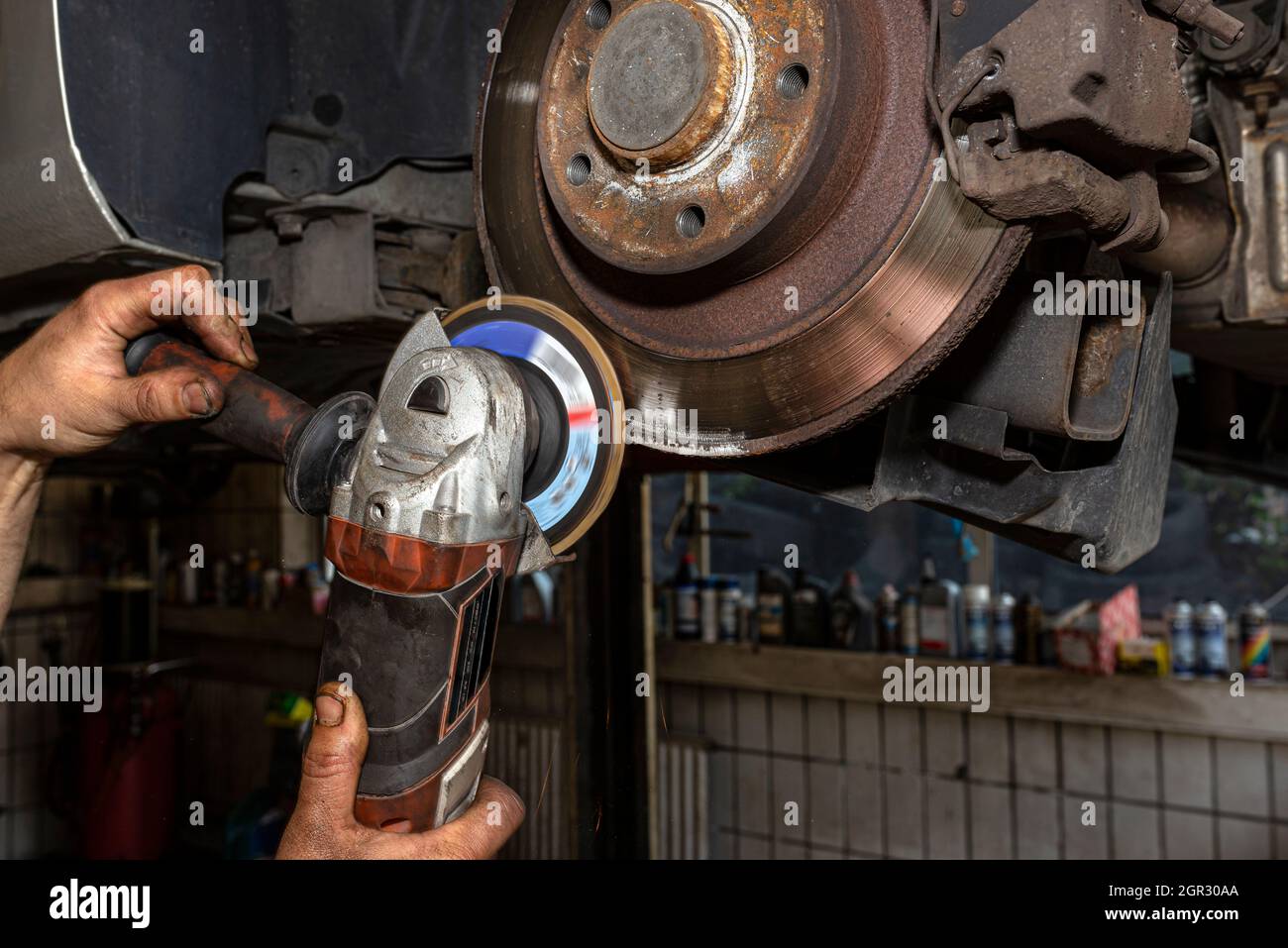 Angle grinder car hi-res stock photography and images - Alamy